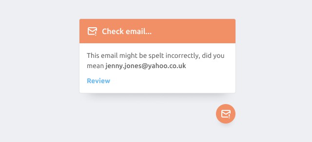 Catch typos in email addresses · CareHQ · A CRM application for UK care ...